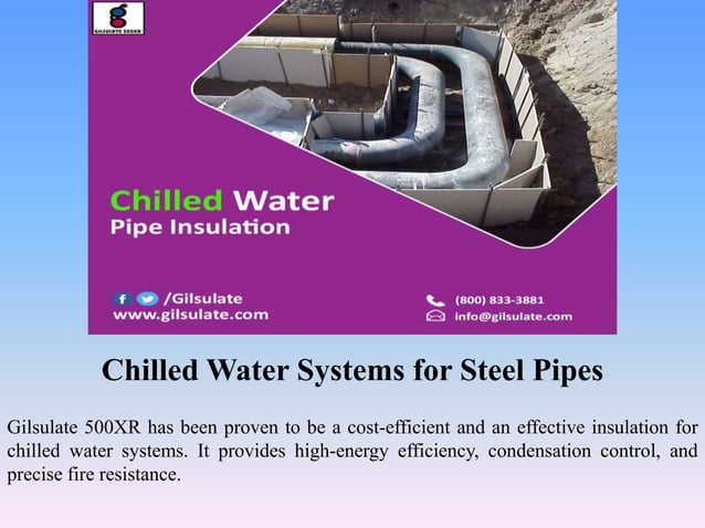 Chilled water systems for steel pipes | PPTX