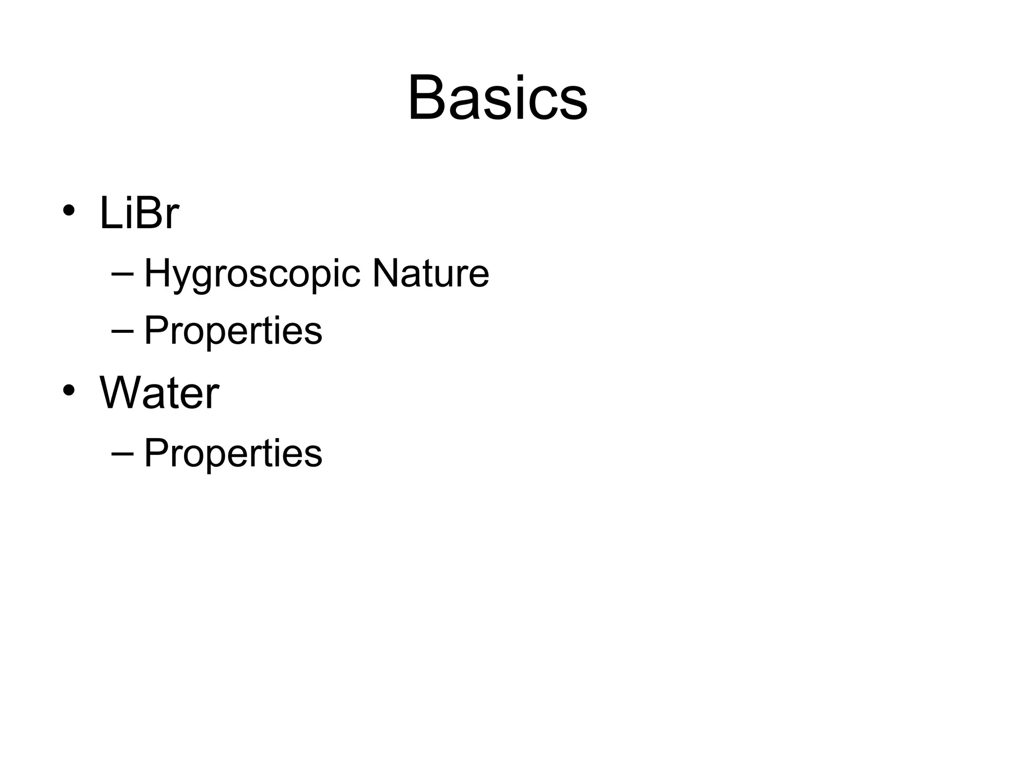Chiller absorption machine working principle | PPT