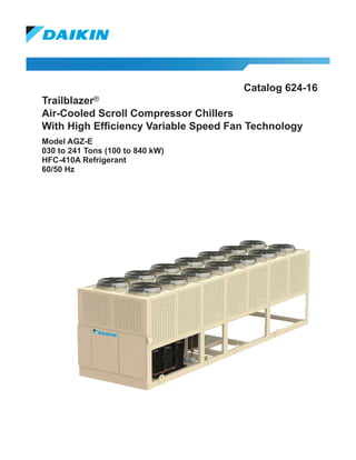 Chiller daikin datos tecnicos | PDF