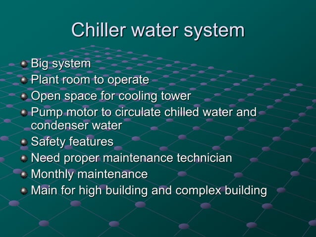 CHILLER MAINTENANCE & TROUBLE SHOOTING.ppt IKM jb.ppt | Home Appliances ...