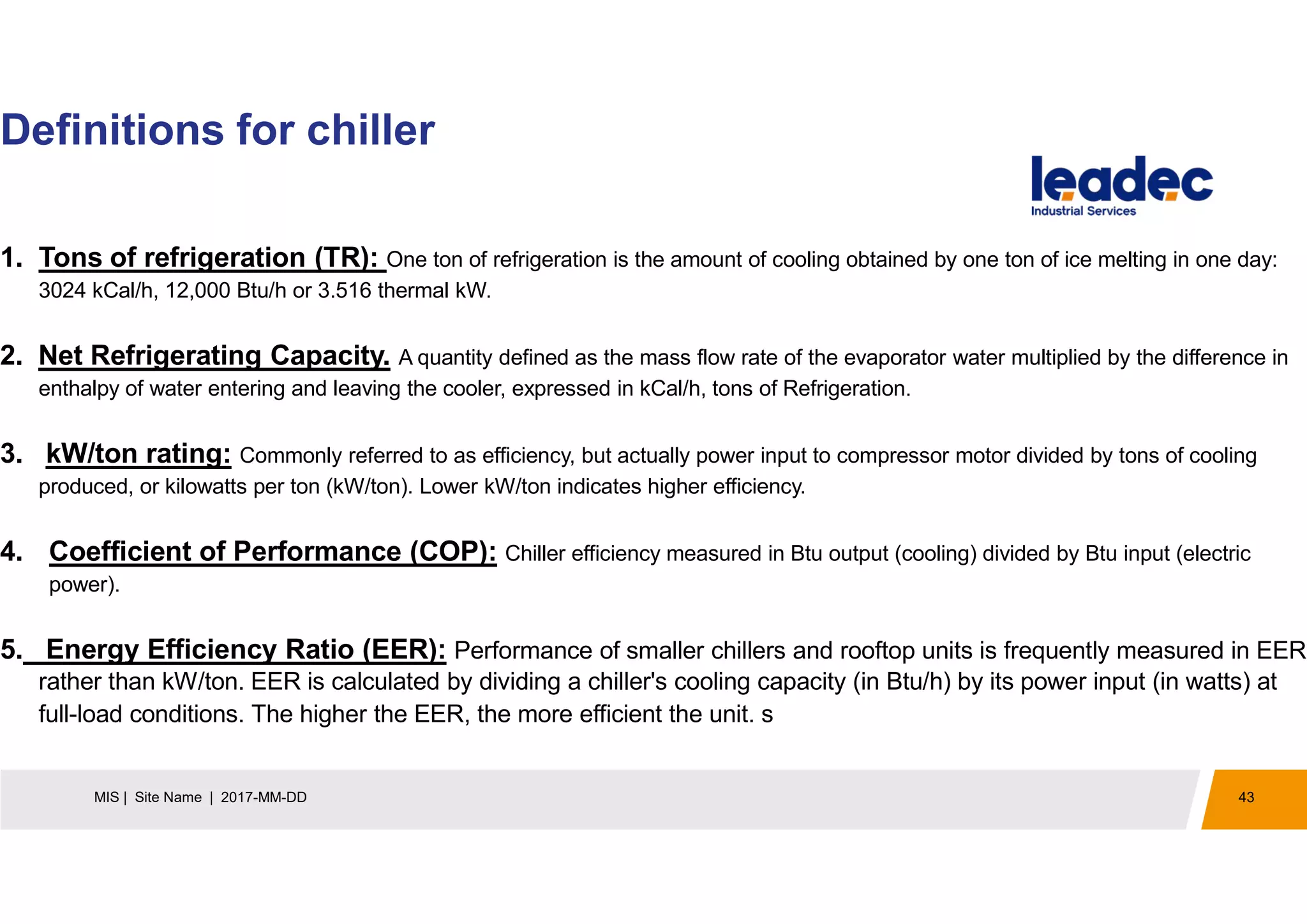 Chiller ppt | PDF