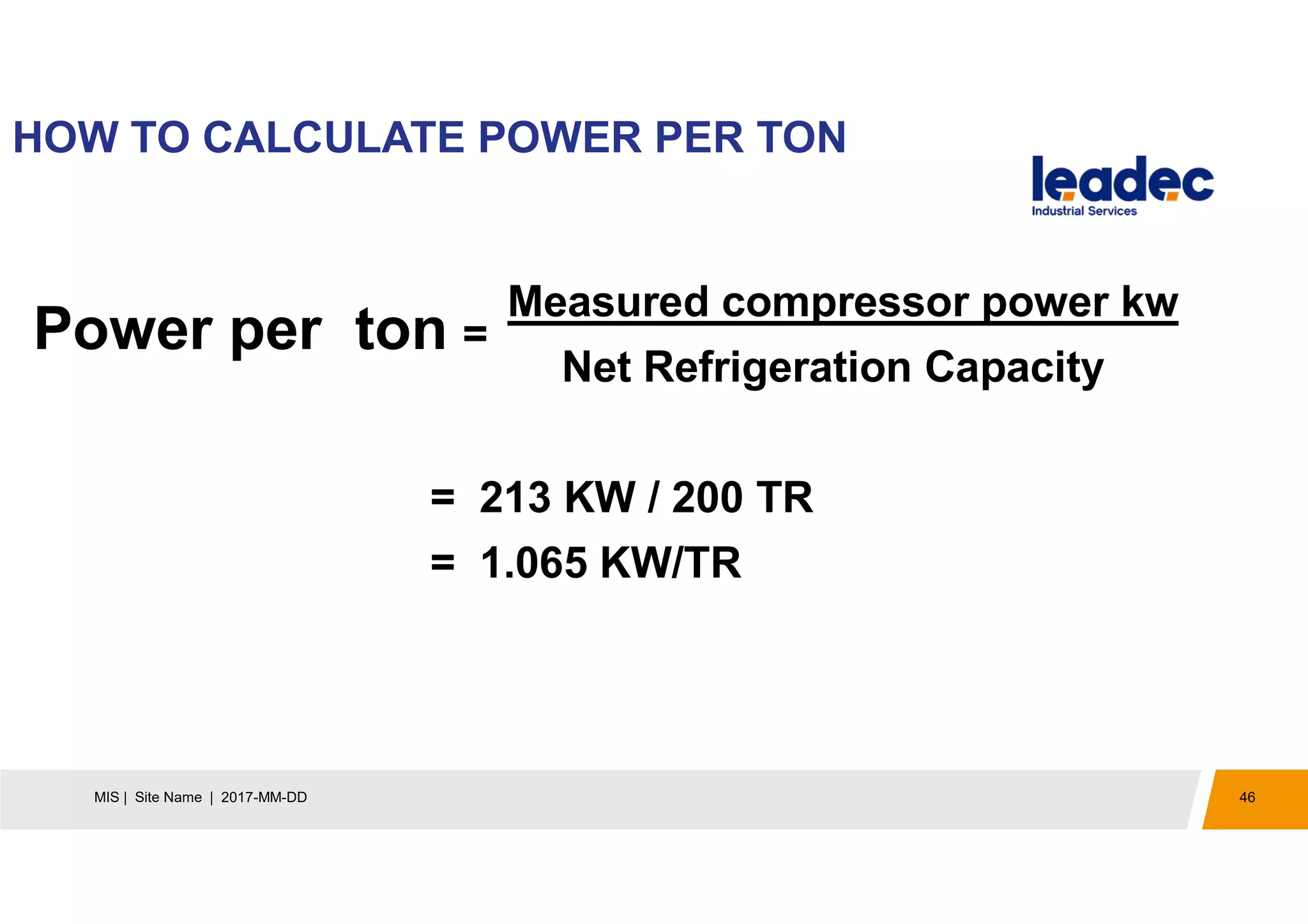 Chiller ppt | PDF