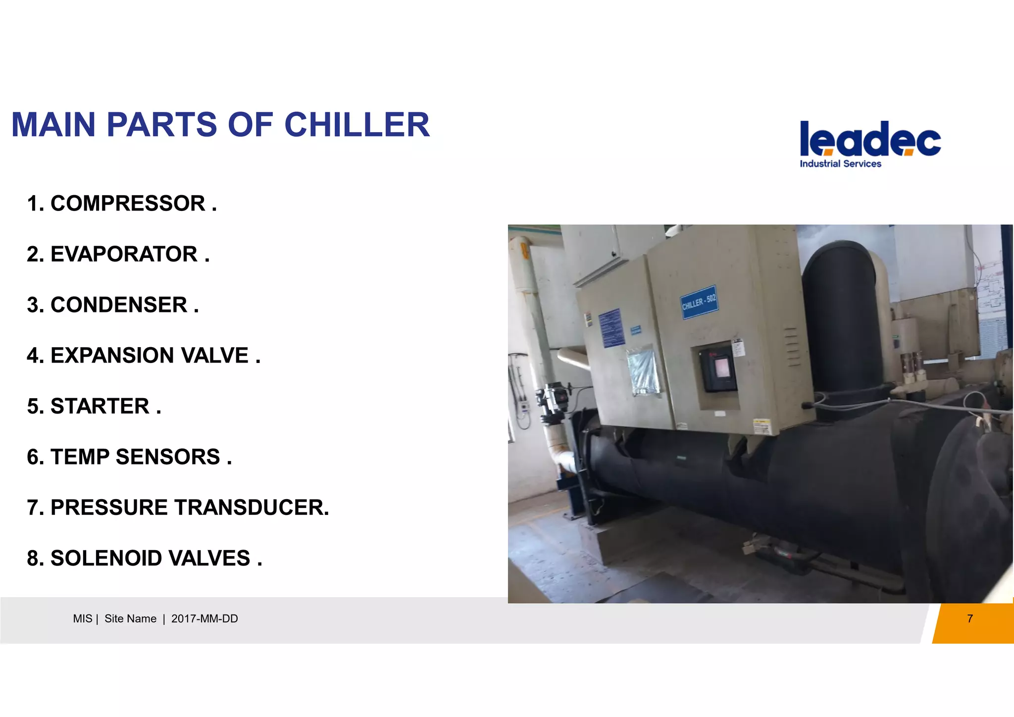 Chiller ppt | PDF