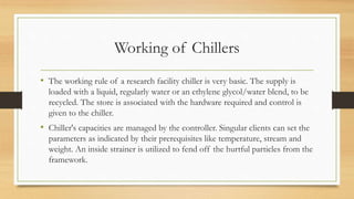 Chillers | PPTX | Home Appliances | Home & Garden