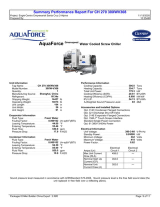 Chillers selection 640 gpm | PDF
