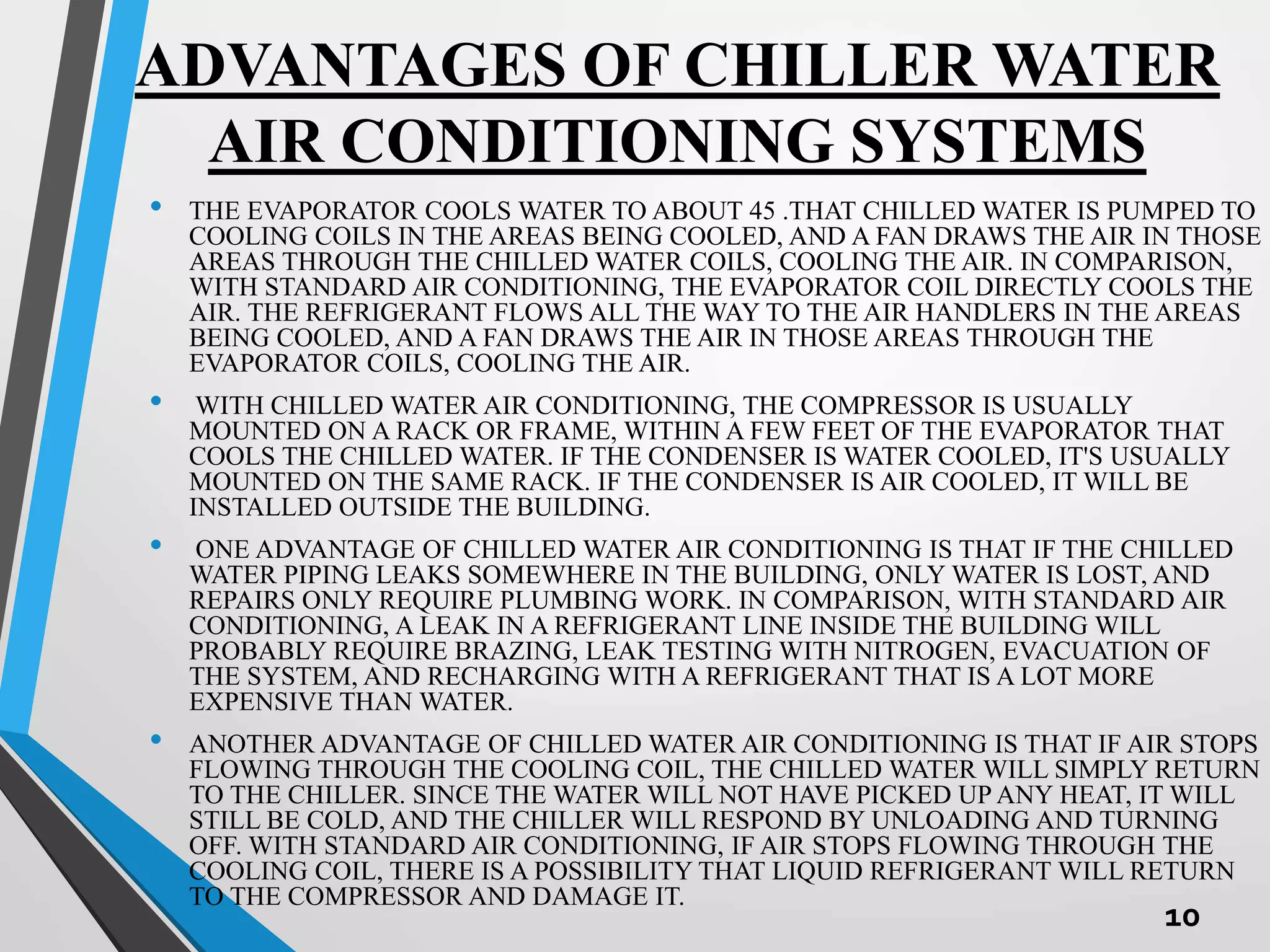 Chiller water systems | PPTX