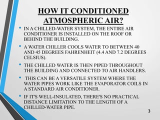 Chiller water systems | PPTX