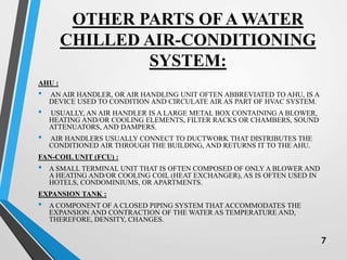 Chiller water systems | PPTX
