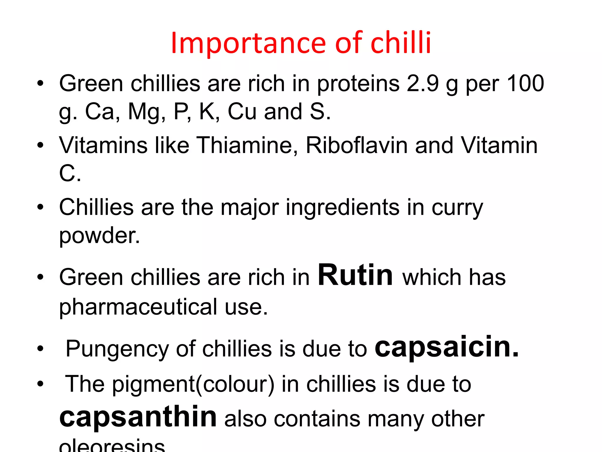 Chilli breeding | PPTX