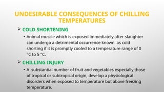 Chilling Techniques in Food Processing .pptx
