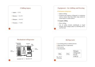 chilling process of food safety and tech | PDF