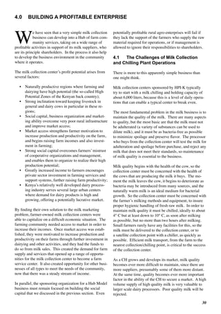 The Chilling Hub Model and Social Capital in Dairy Value Chain ...