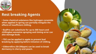CONCEPT OF CHILLING REQUIREMENT AND ITS SIGNIFICANCE IN HORTICULTURAL ...