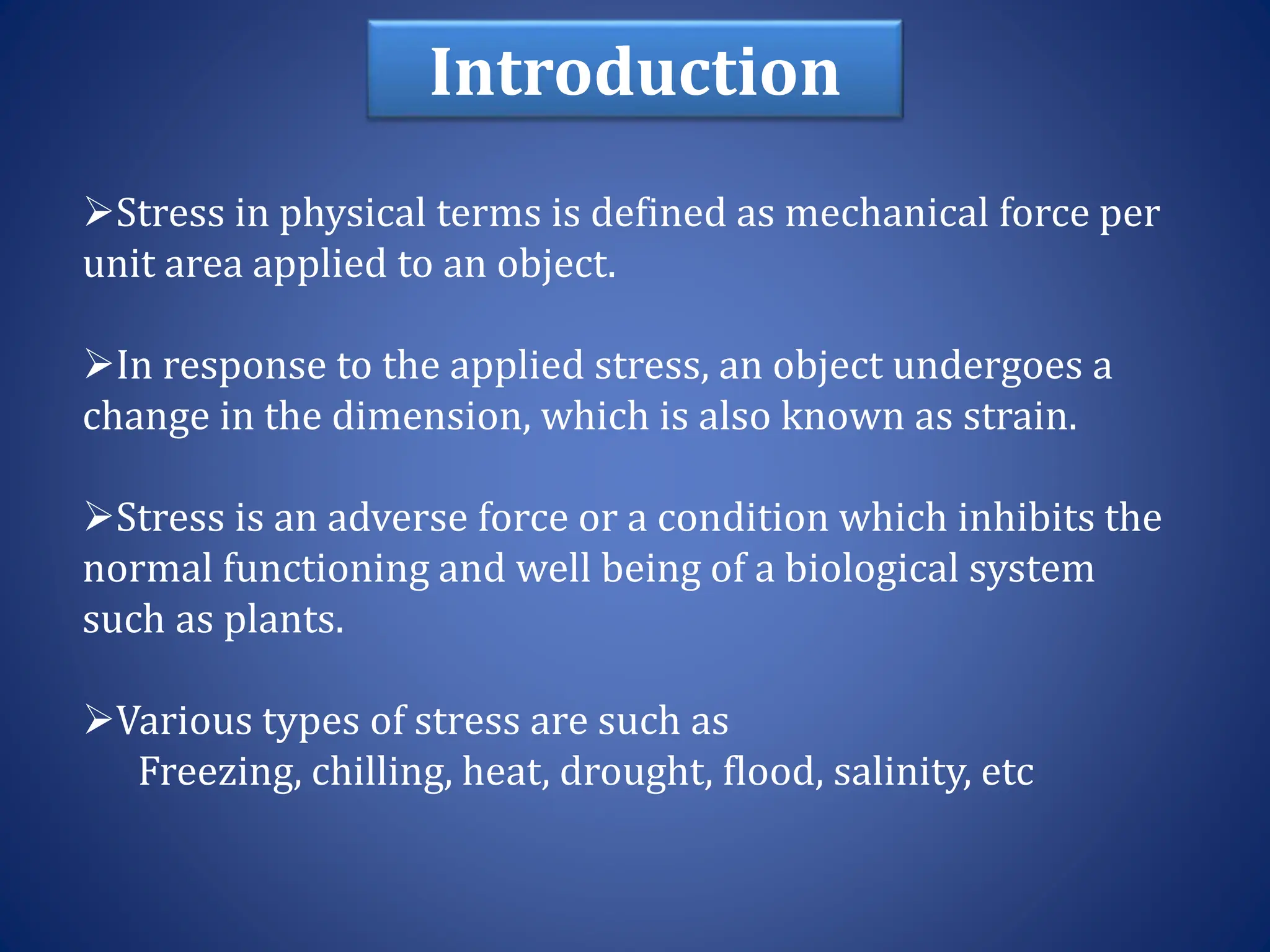 chilling stress, chilling and freezing stress | PPTX