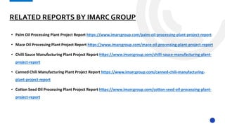 Detailed Report On Chilli Oil Manufacturing Unit | PDF