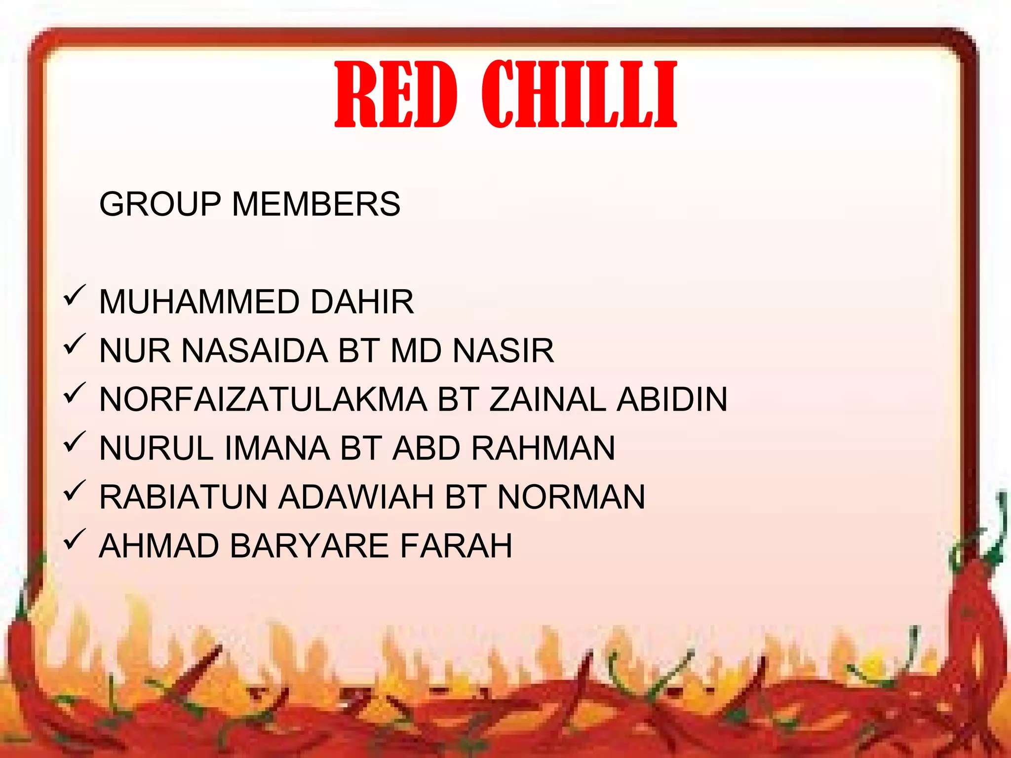 Chilli- crop plantation- management | PPT
