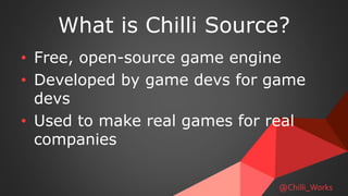 ChilliSource PGConnects Master Class | PPT