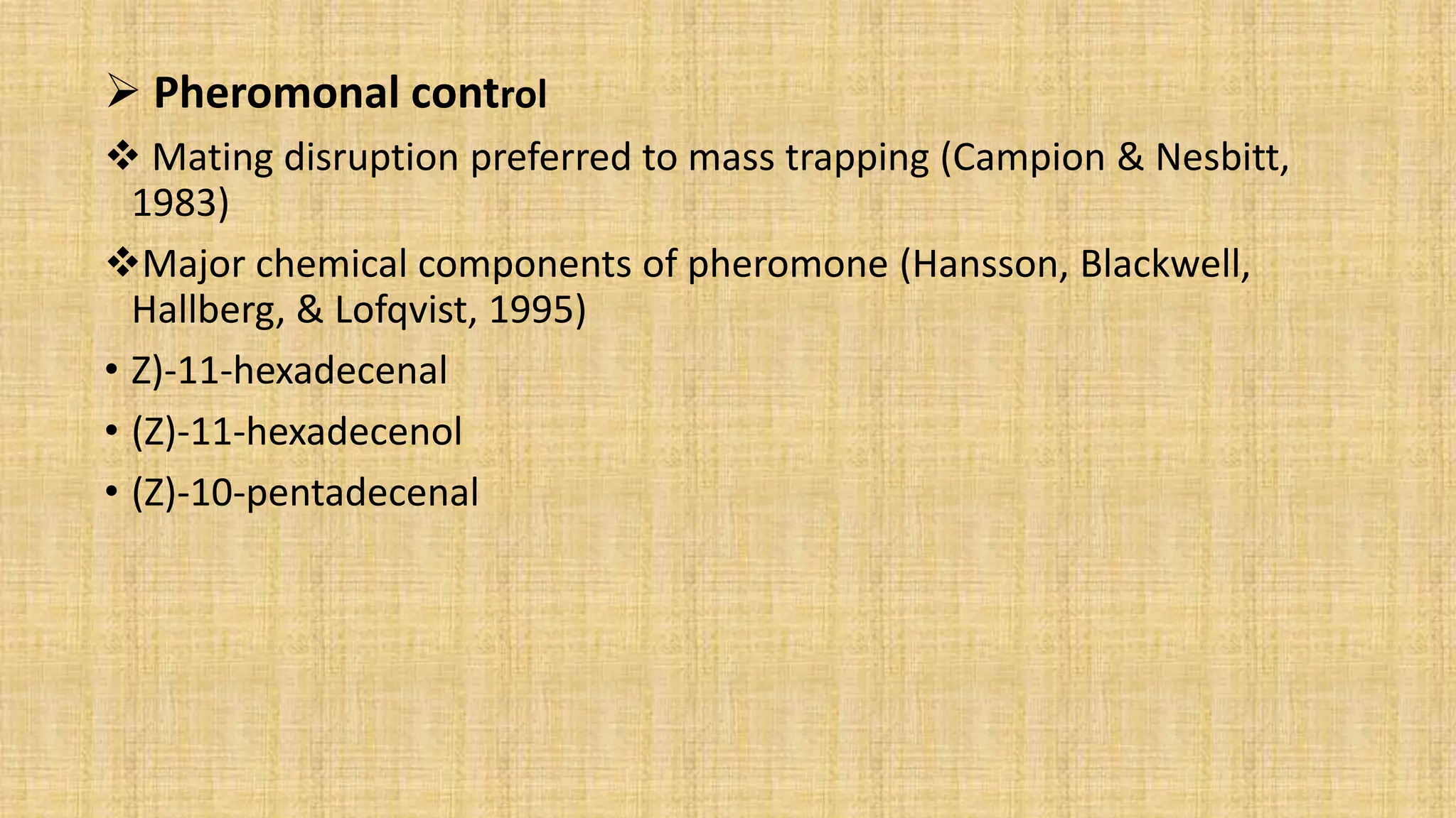 Maize stem borer (Chilo partellus) | PPTX