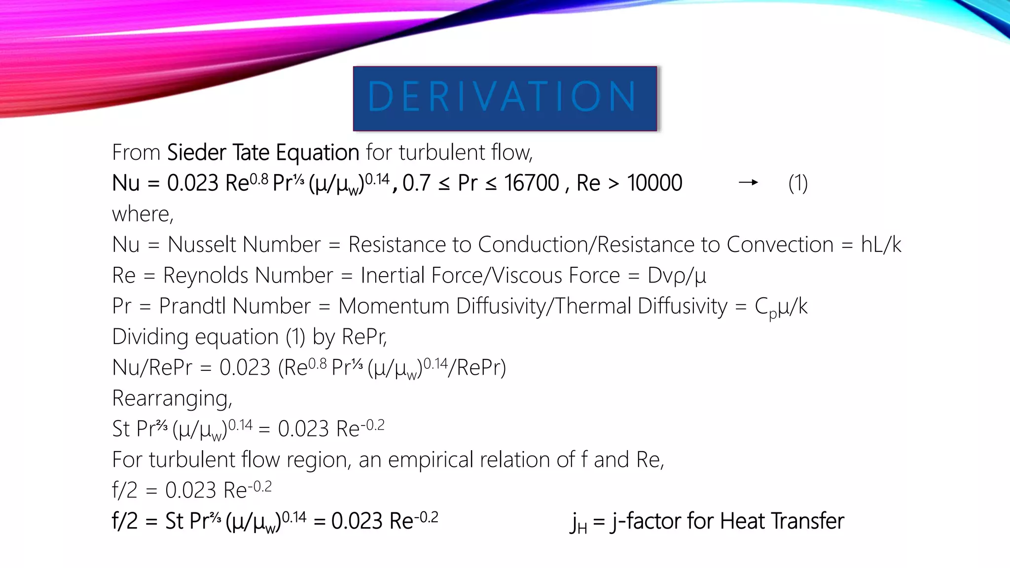 Chilton Colburn Analogy - Overall Concept | PPTX