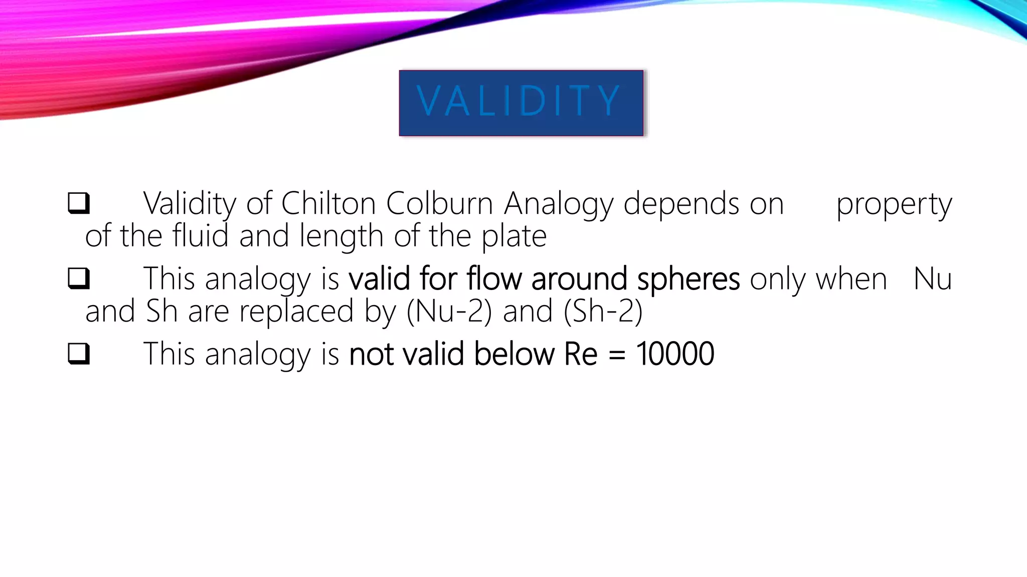 Chilton Colburn Analogy - Overall Concept | PPTX