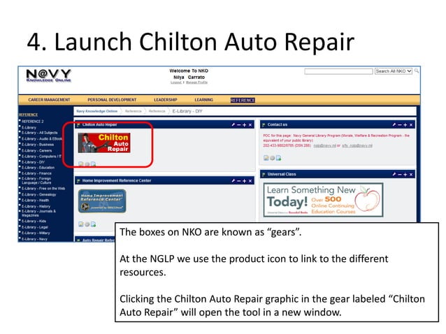 Chilton’s automotive repair | PPT