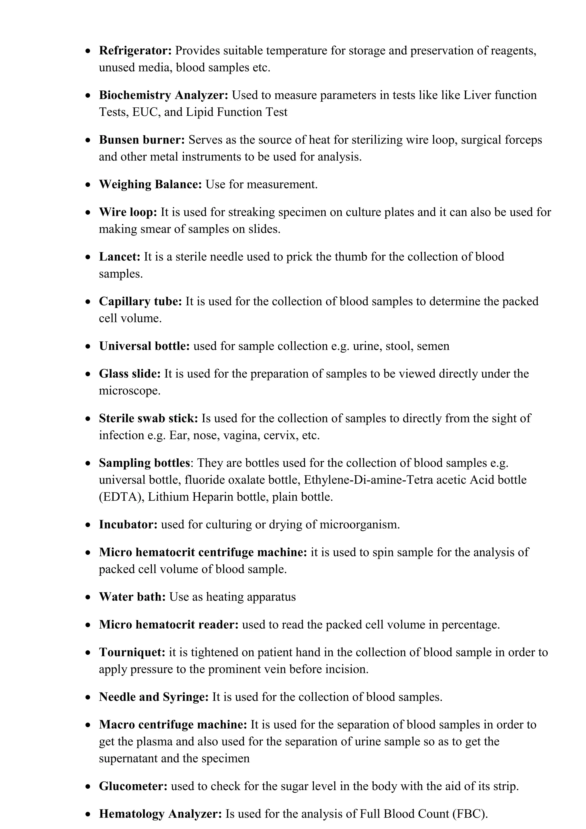 CHIM9-IT report presentation for medical laboratory | DOCX