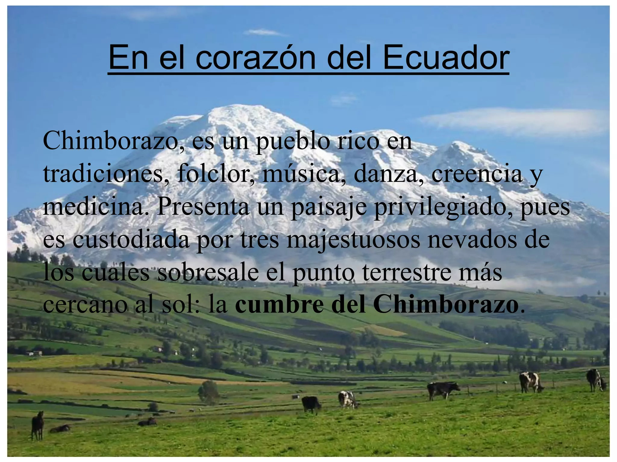 Chimborazo | PPT
