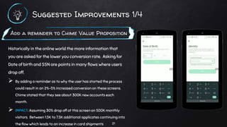 Chime product breakdown final | PPTX