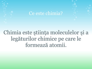 Chimia | PPT