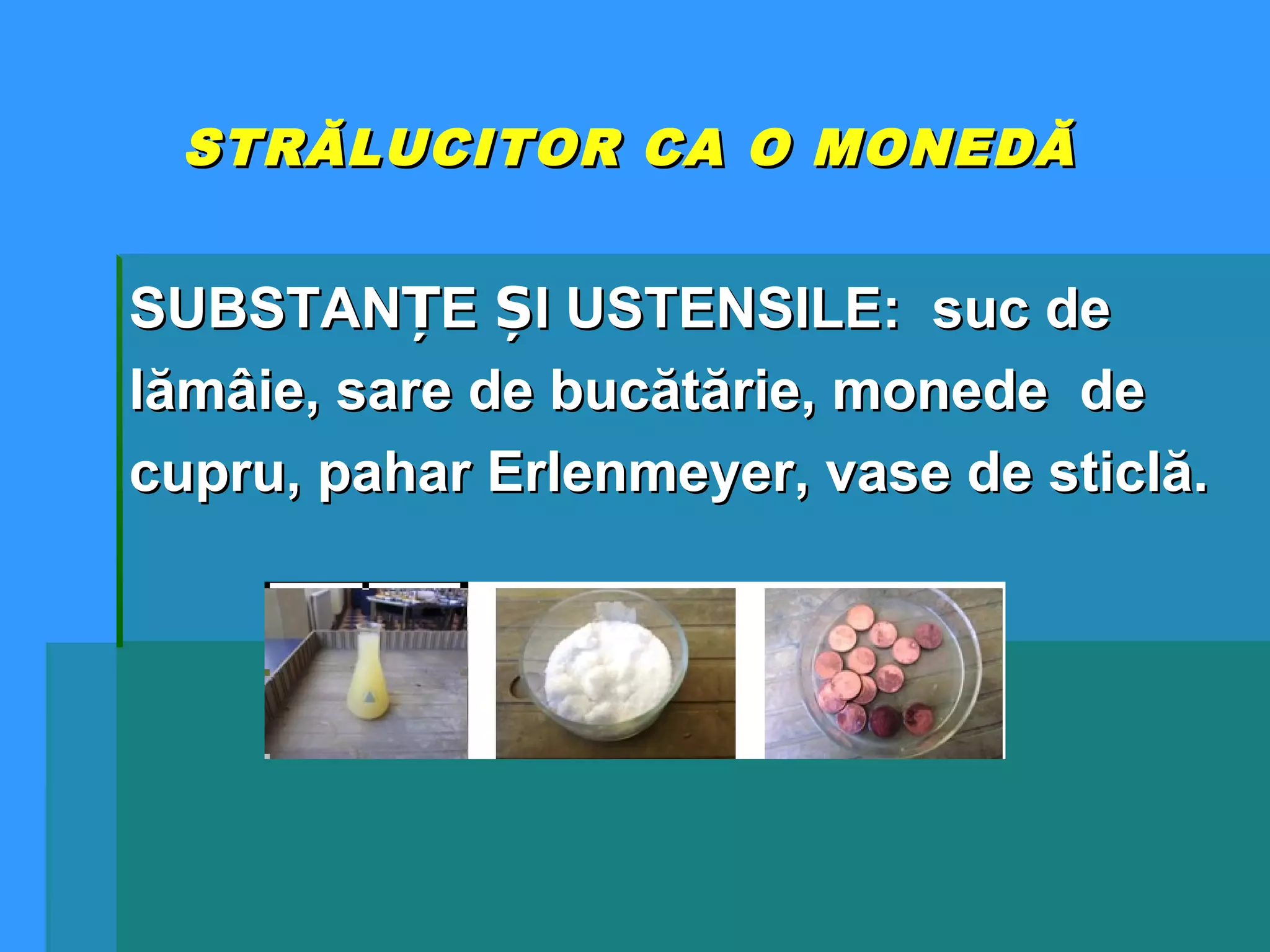 Chimia experimentala | PPT