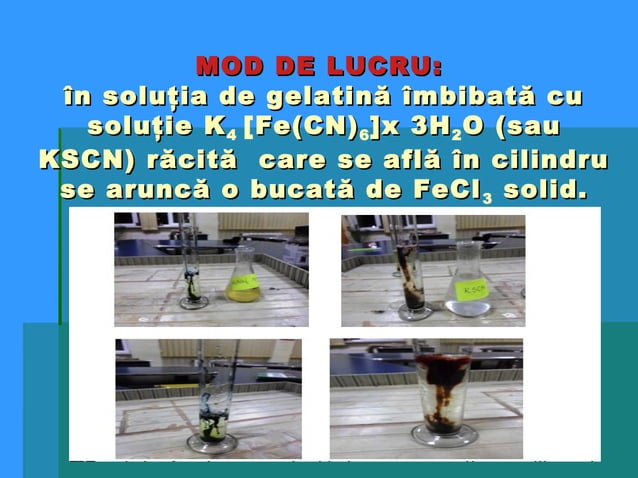 Chimia experimentala | PPT