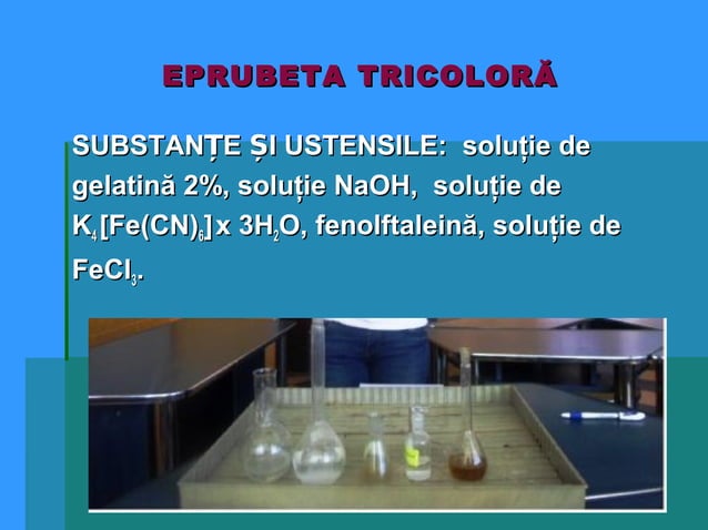 Chimia experimentala | PPT