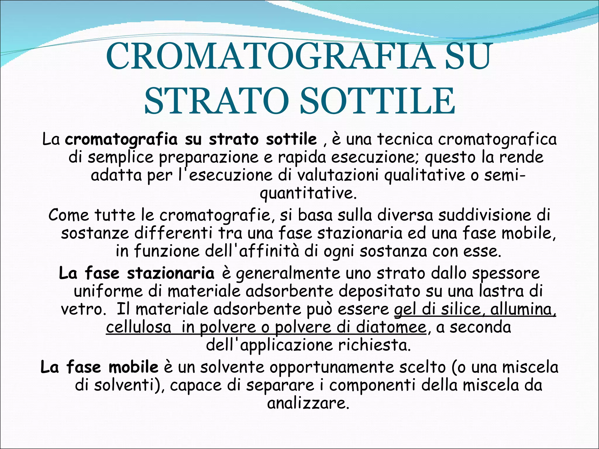 Chimica, 2012, la cromatografia, chiara v., 4 liceo sc.soc | Chemistry ...