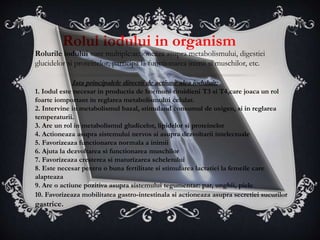 Iodul mineralul gindirii | PPTX