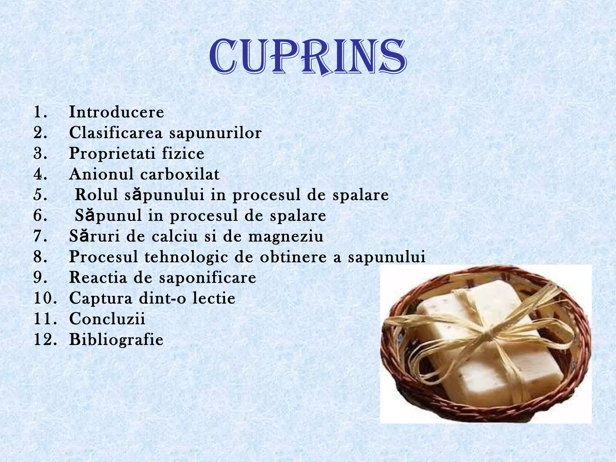 Chimie organica - Sapunuri . ppt. | PPT