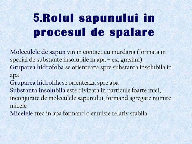 Chimie organica - Sapunuri . ppt. | PPT
