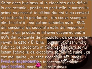 Chimiko’s chocolate | PPT