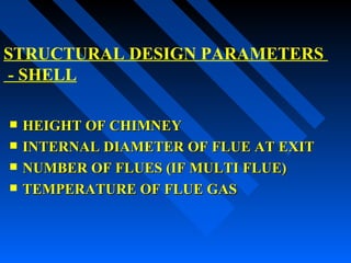 Chimney present | PPT