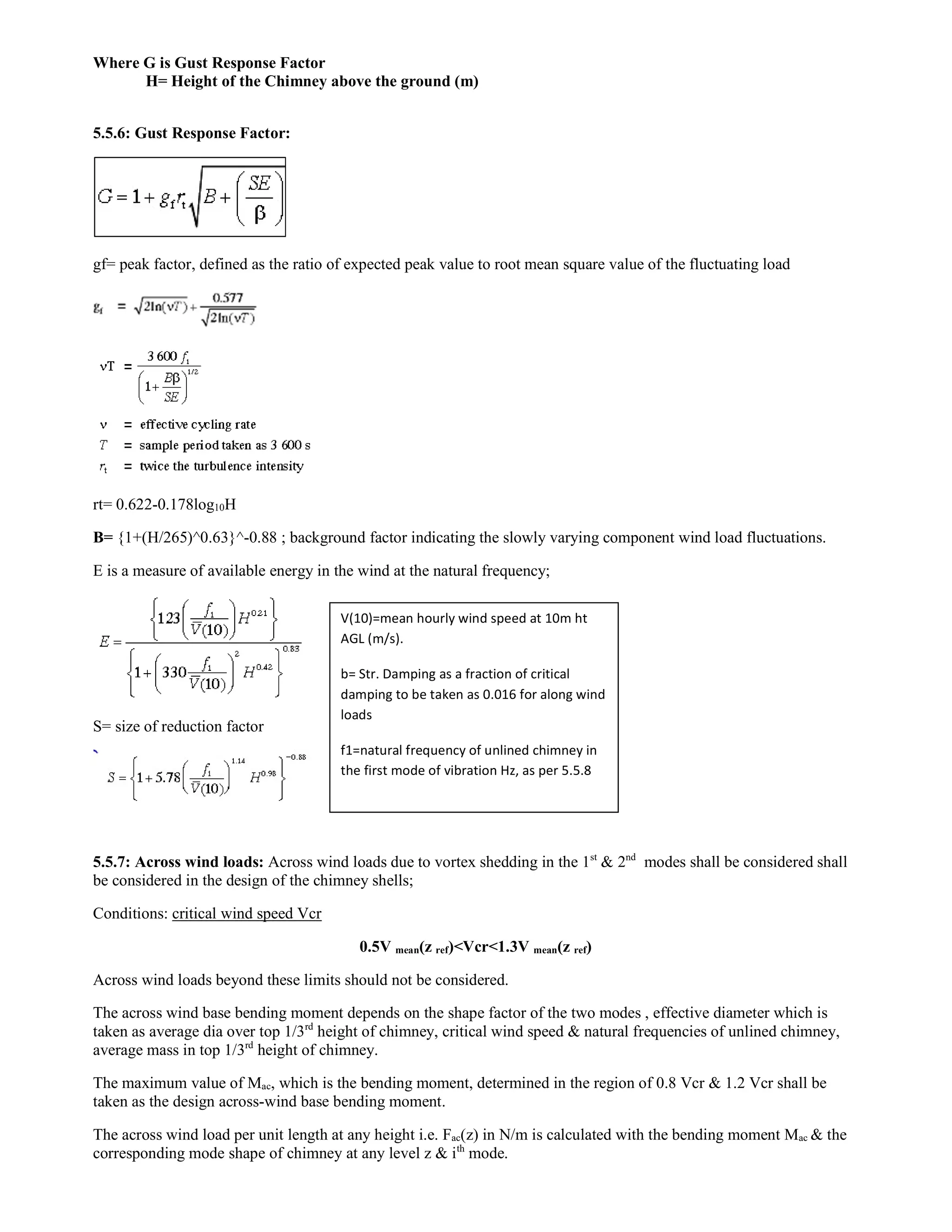 Chimney design &engg code | PDF