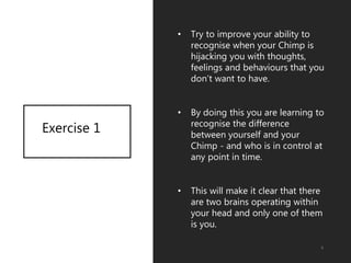 Dealing with Conflict - The Chimp Mind Model | PPTX