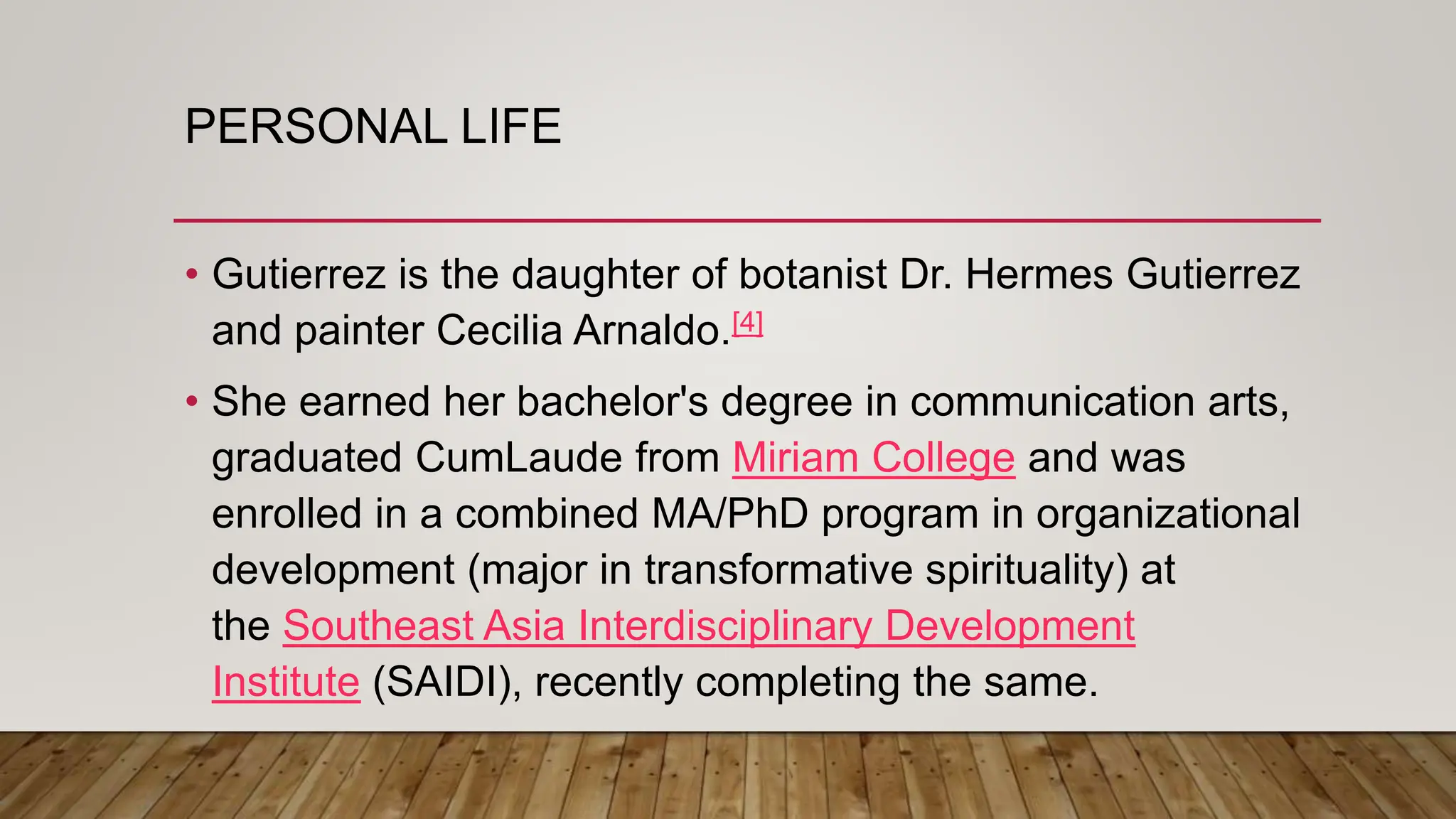 Chin-Chin Gutierrez Biography, Early life, Career.pptx