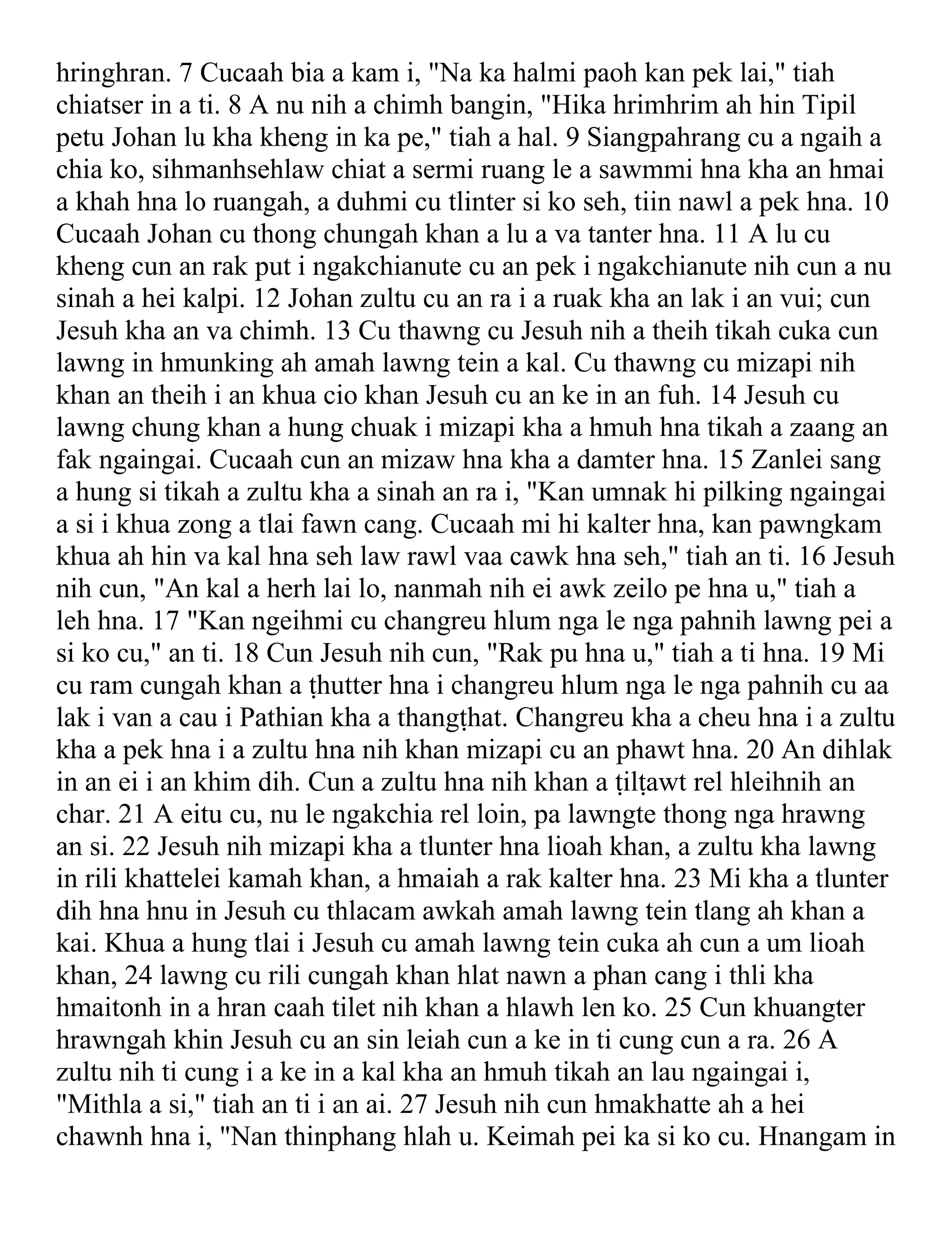 Chin hakha bible - new testament | PDF