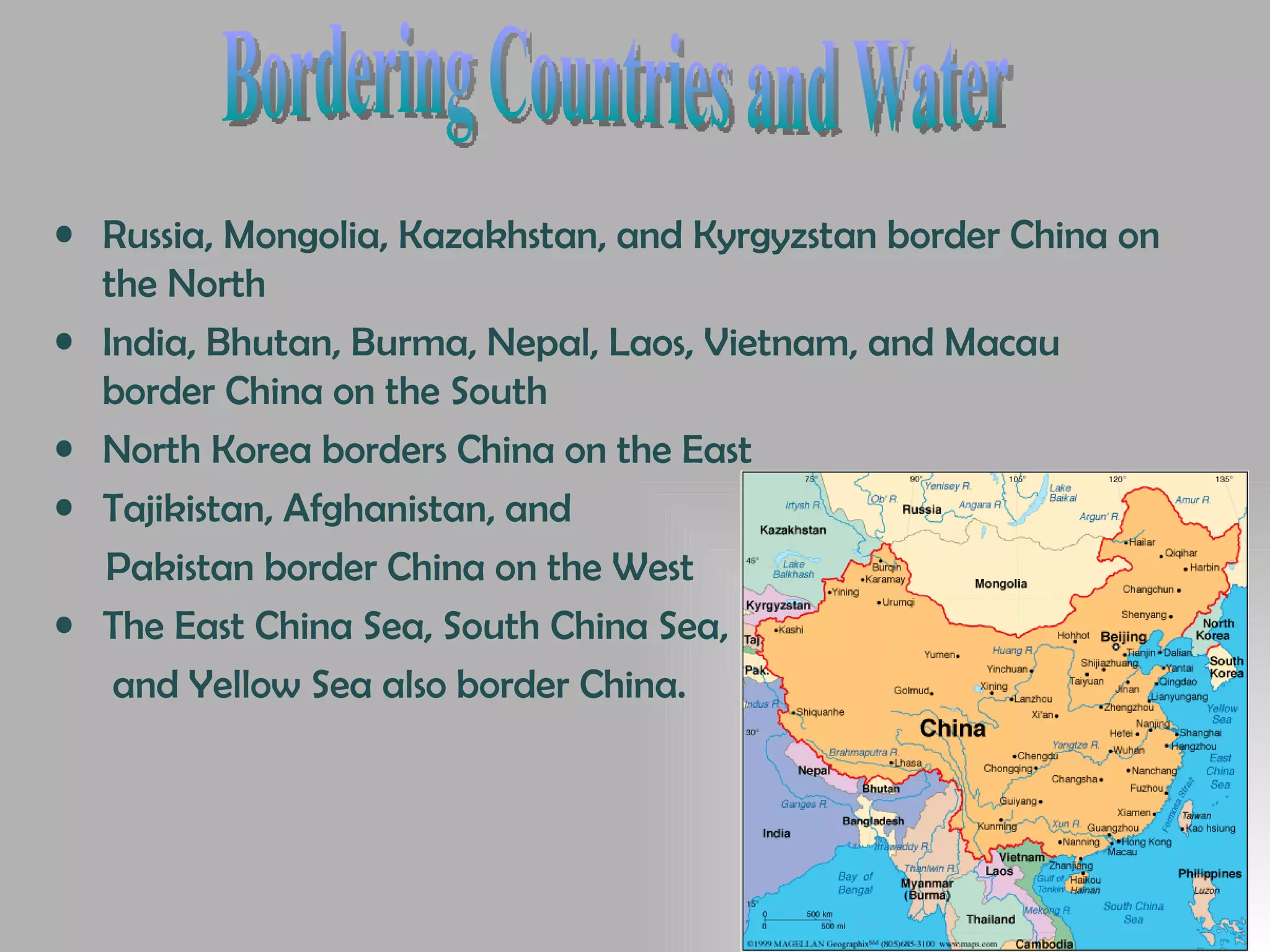 Geography of China | PPT
