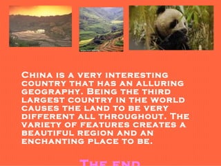 Geography of China | PPT