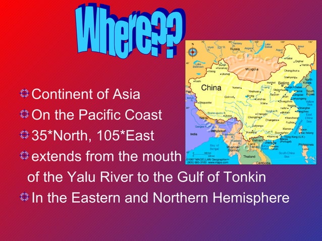 Geography of China | PPT