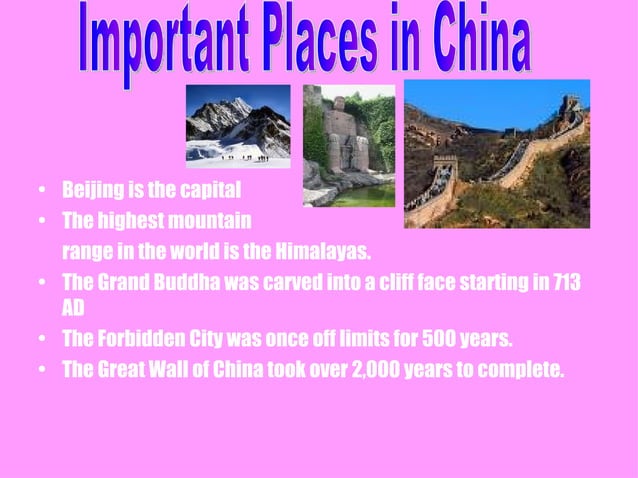 Geography of China | PPT