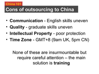 China 101 - Facts, Trends & Opportunities | PPT