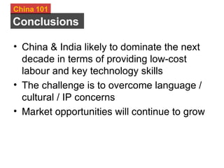 China 101 - Facts, Trends & Opportunities | PPT