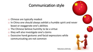 Вusiness communication in China | PPTX