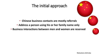 Вusiness communication in China | PPTX